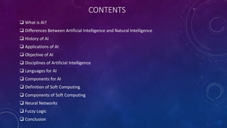 Artificial intelligence original | PPTX | Technology Industry | Industries