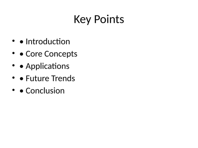 Artificial_Intelligence_Overview and some topics | PPTX
