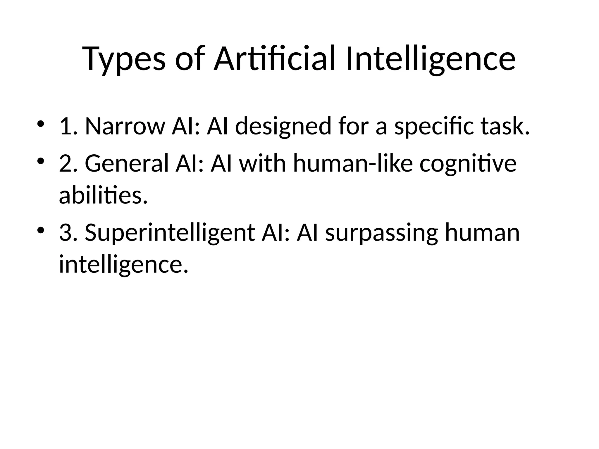 artificial intelligence overview of it and more | PPTX