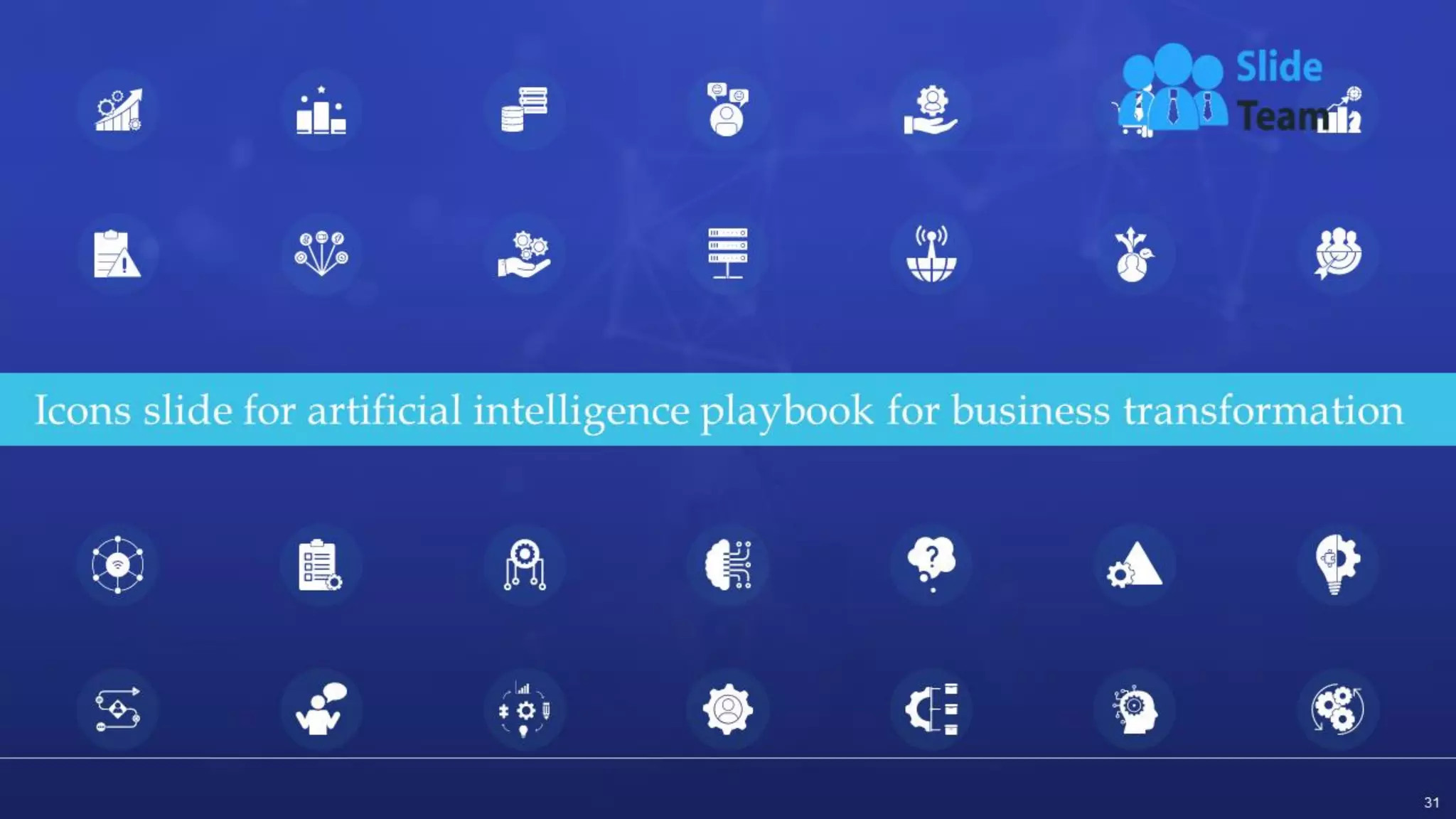 Artificial Intelligence Playbook For Business Transformation Powerpoint Presentation Slides ...