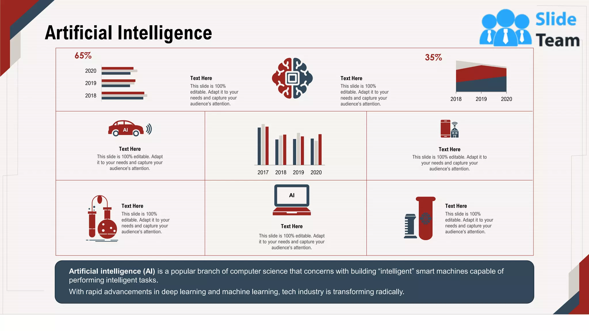 Artificial Intelligence PowerPoint Presentation Slide Template Complete ...