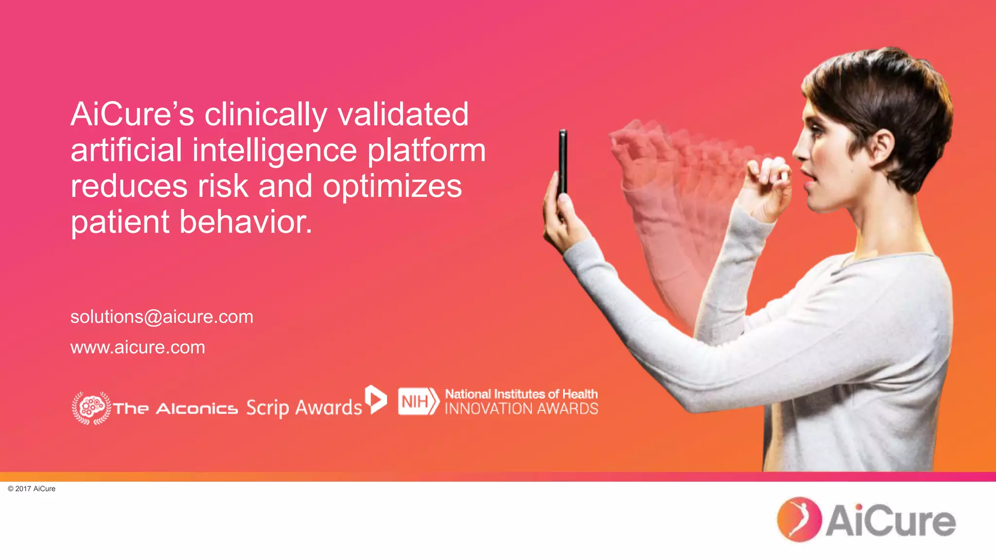 Artificial Intelligence—Infinite Possibilities: Adam Hanina, AICure ...