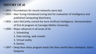 Artificial intelligence | PPTX