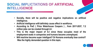 ARTIFICIAL intelligence ppt presentation | PPT