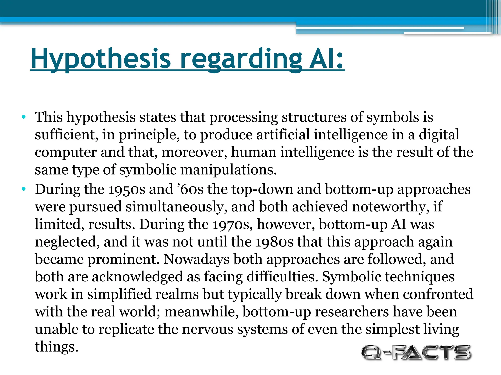 ARTIFICIAL INTELLIGENCE basic introduction with examples | PPTX