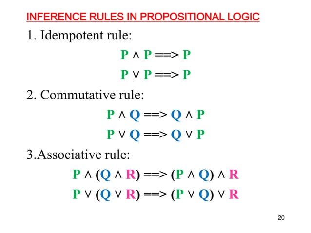 Knowledge representation and Predicate logic | PPTX | Programming ...