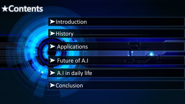 Artificial Intelligence(AI). | PPTX