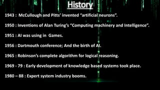 Artificial Intelligence(AI). | PPTX