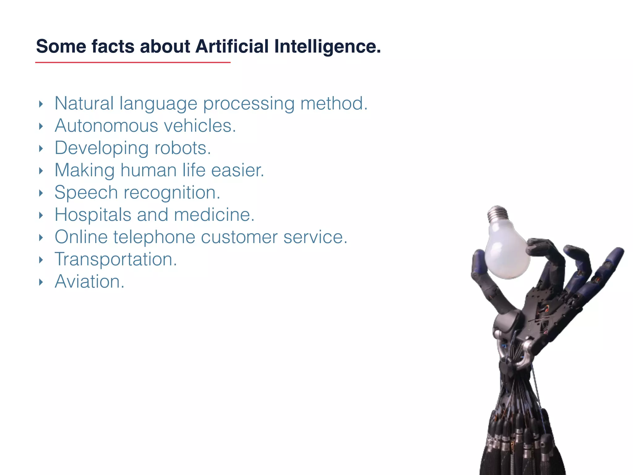 Artificial Intelligence Presentation | PDF