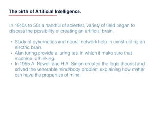 Artificial Intelligence Presentation | PDF