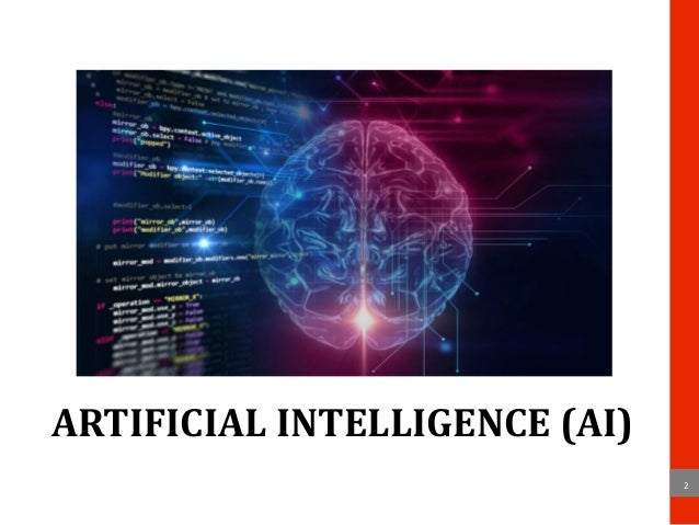 Artificial intelligence presentation
