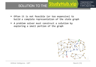 ARTIFICIAL INTELLIGENCE PROBLEM SOLVING AND SEARCH | PDF