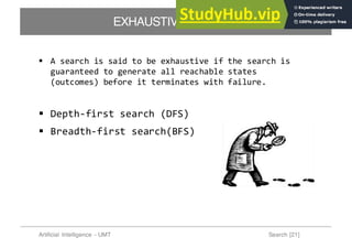 ARTIFICIAL INTELLIGENCE PROBLEM SOLVING AND SEARCH | PDF