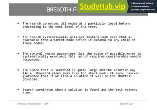ARTIFICIAL INTELLIGENCE PROBLEM SOLVING AND SEARCH | PDF