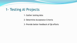 Artificial Intelligence & QA | PDF