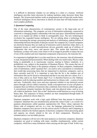 ARTIFICIAL INTELLIGENCE + QUANTUM COMPUTING = GREATEST TECHNOLOGICAL ...