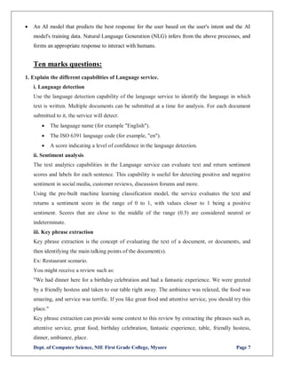 Artificial Intelligence Question Bank | PDF | Cloud Computing | Internet