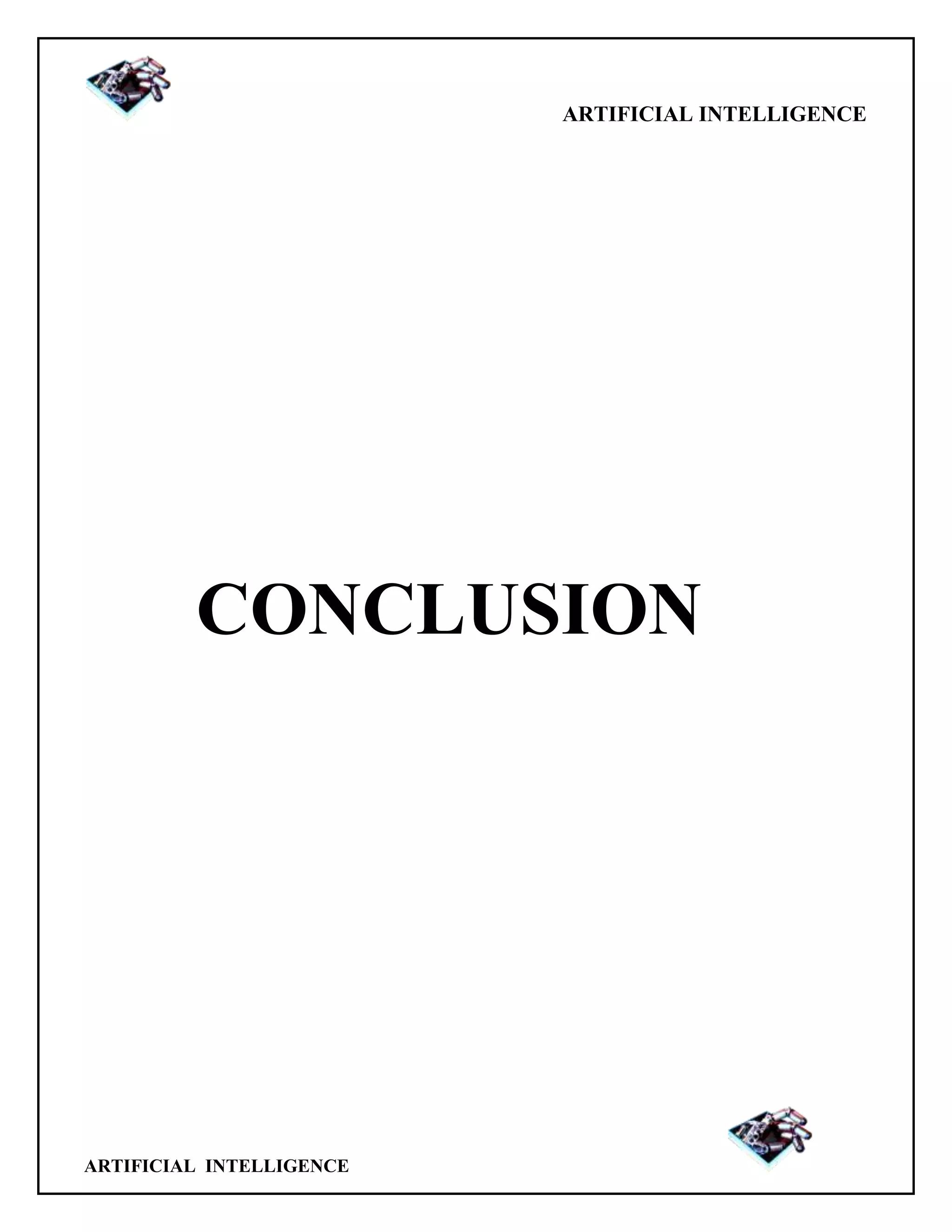 Artificial intelligence report | DOCX