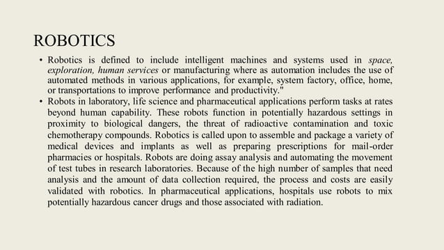 Artificial intelligence robotics and computational fluid dynamics | DOCX
