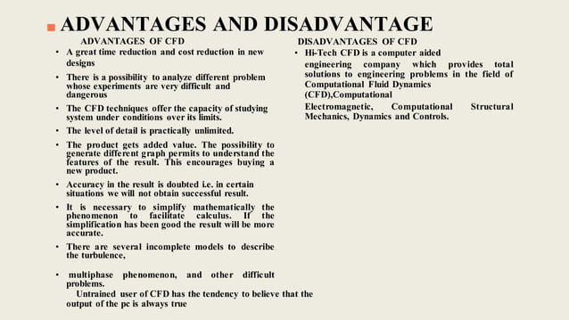 Artificial intelligence robotics and computational fluid dynamics | DOCX