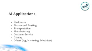 The Best Artificial Intelligence Service Provider In The USA | AI/ML | PPT