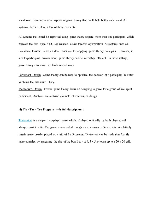 Artificial Intelligence Python Docx Programming Languages Computing