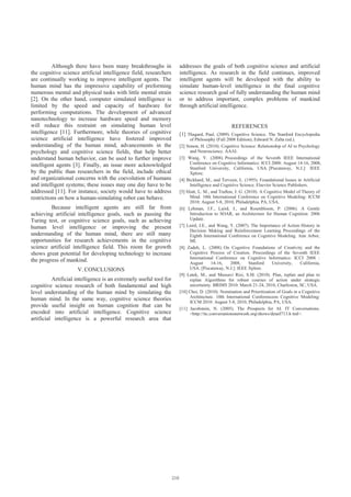 Artificial intelligence(simulating the human mind) | PDF