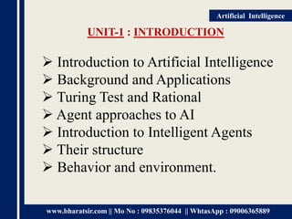 ARTIFICIAL INTELLIGENCE | PPT