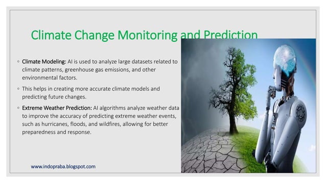 Artificial intelligence & the Environment.pptx | Technology Industry ...