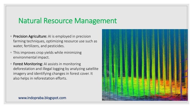 Artificial intelligence & the Environment.pptx | Technology Industry | Industries