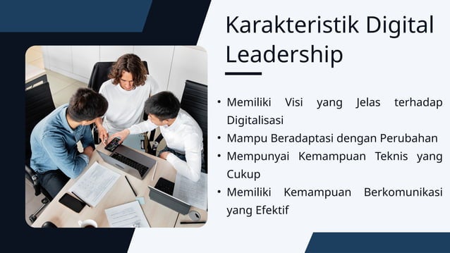 Peran pemimpin dalam transformasi digital | PPTX