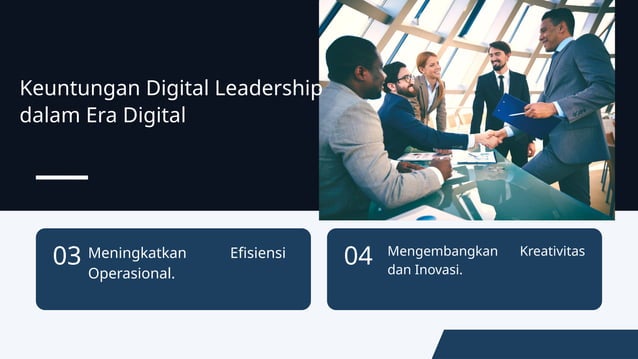 Peran pemimpin dalam transformasi digital | PPTX