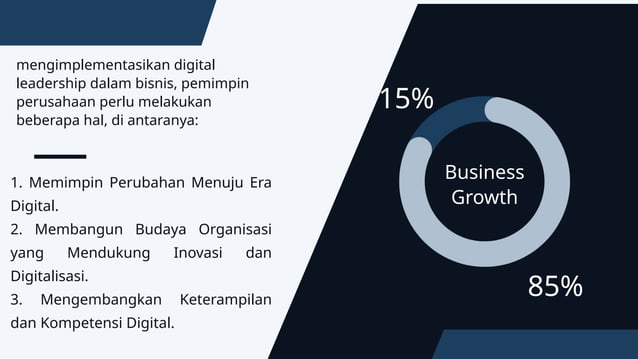 Peran pemimpin dalam transformasi digital | PPTX