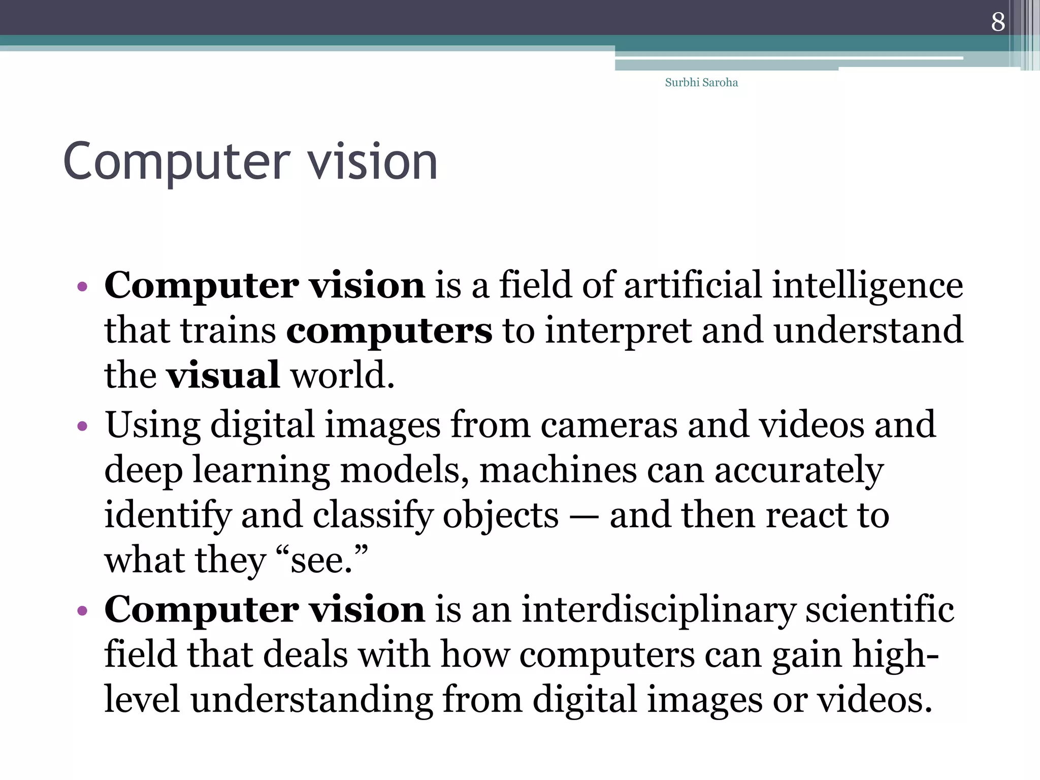 Artificial intelligence unit1 | PPTX