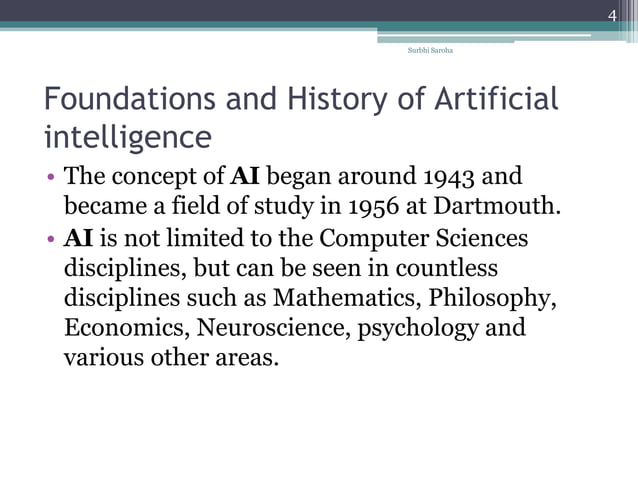 Artificial intelligence unit1 | PPTX | Artificial Intelligence | Technology & Computing