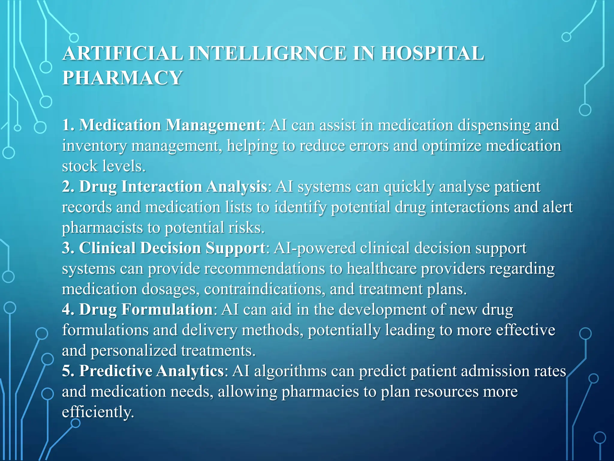 Artificial Intelligence Used In Pharmacy.pptx