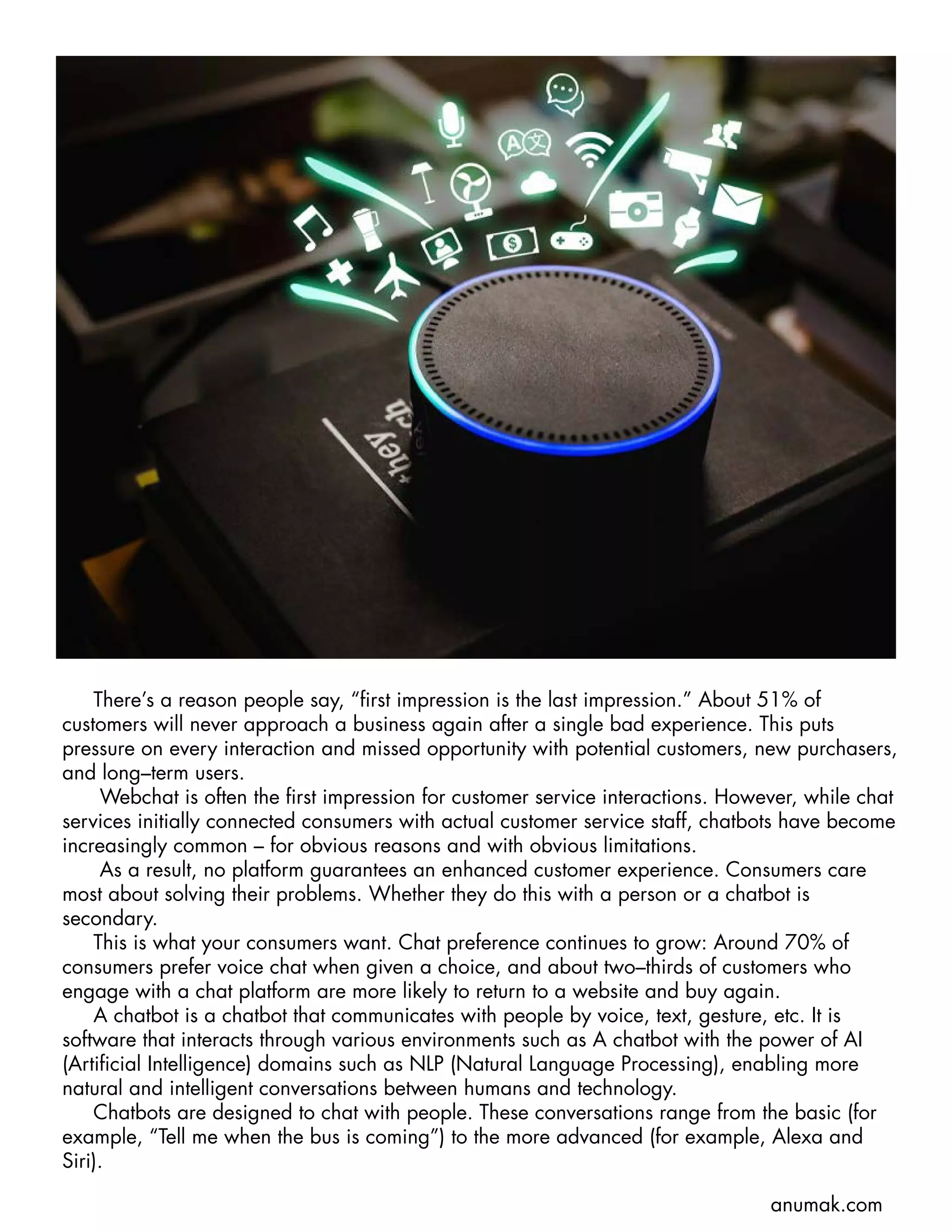 Artificial Intelligence Virtual Assistants & Chatbots | PDF