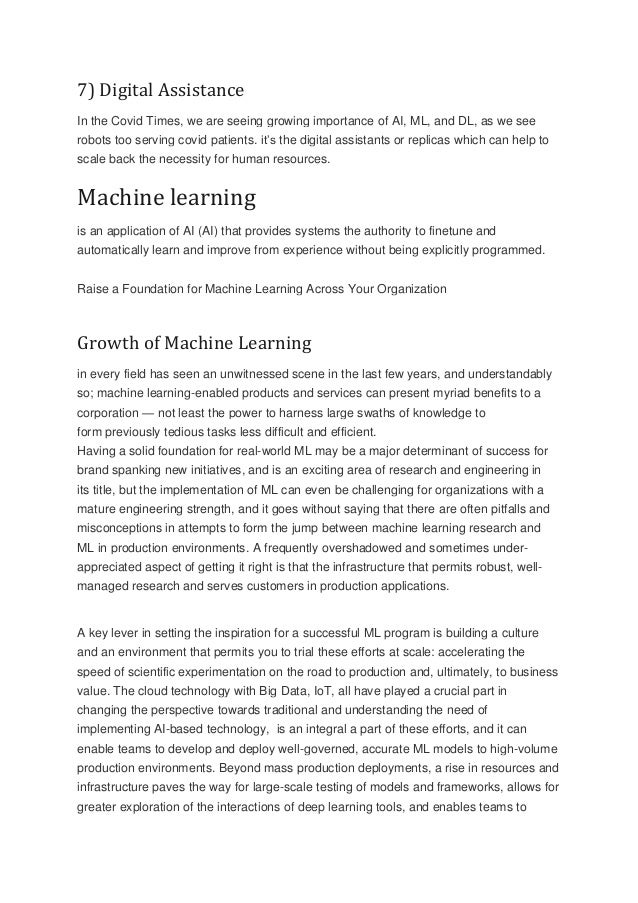 Artificial intelligence vs machine learning vs deep learning