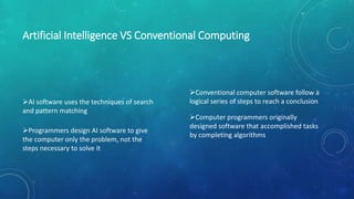 artificial intelligence | PPTX | Artificial Intelligence | Technology ...