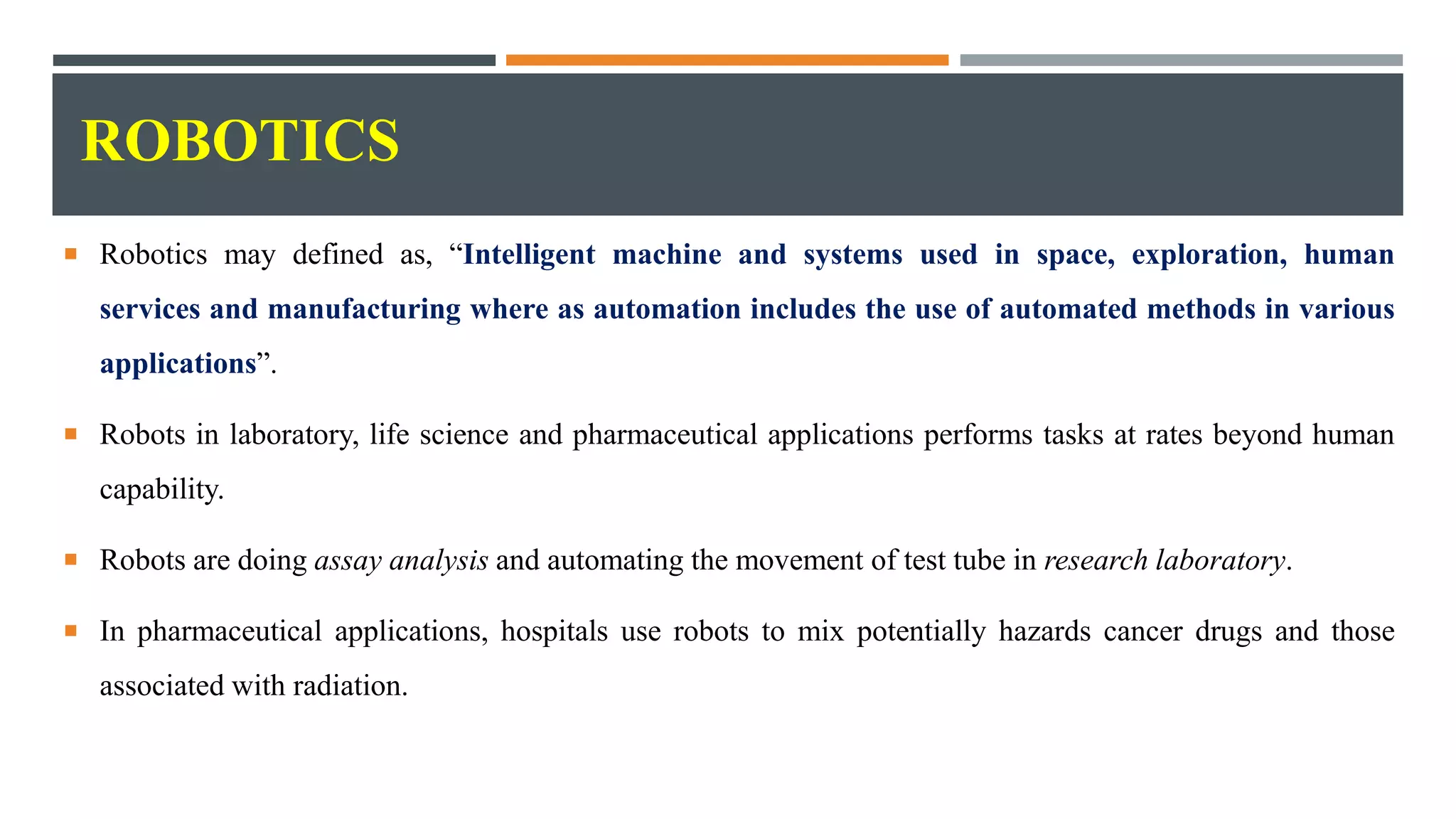 ARTIFICIAL INTRLLIGENCE (AI) AND ROBOTICS.pptx