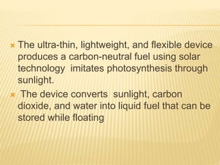 artificial leaf.pptx