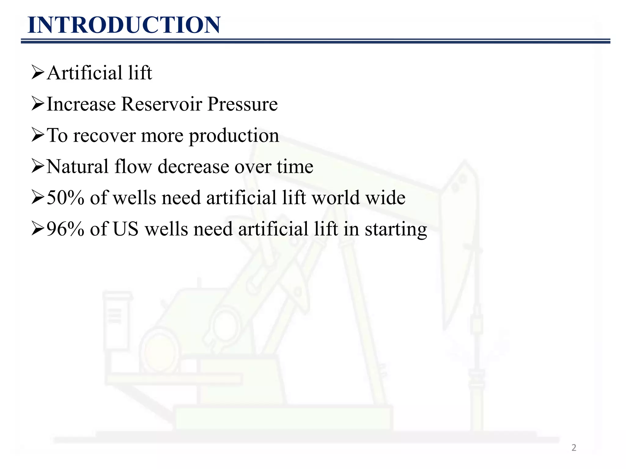 Artificial Lift Methods | PPTX