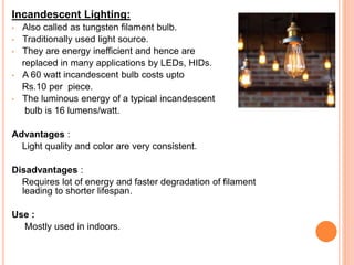 Artificial lights | PPT