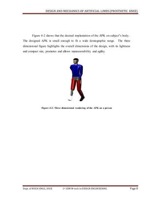 Artificial limbs report | DOCX