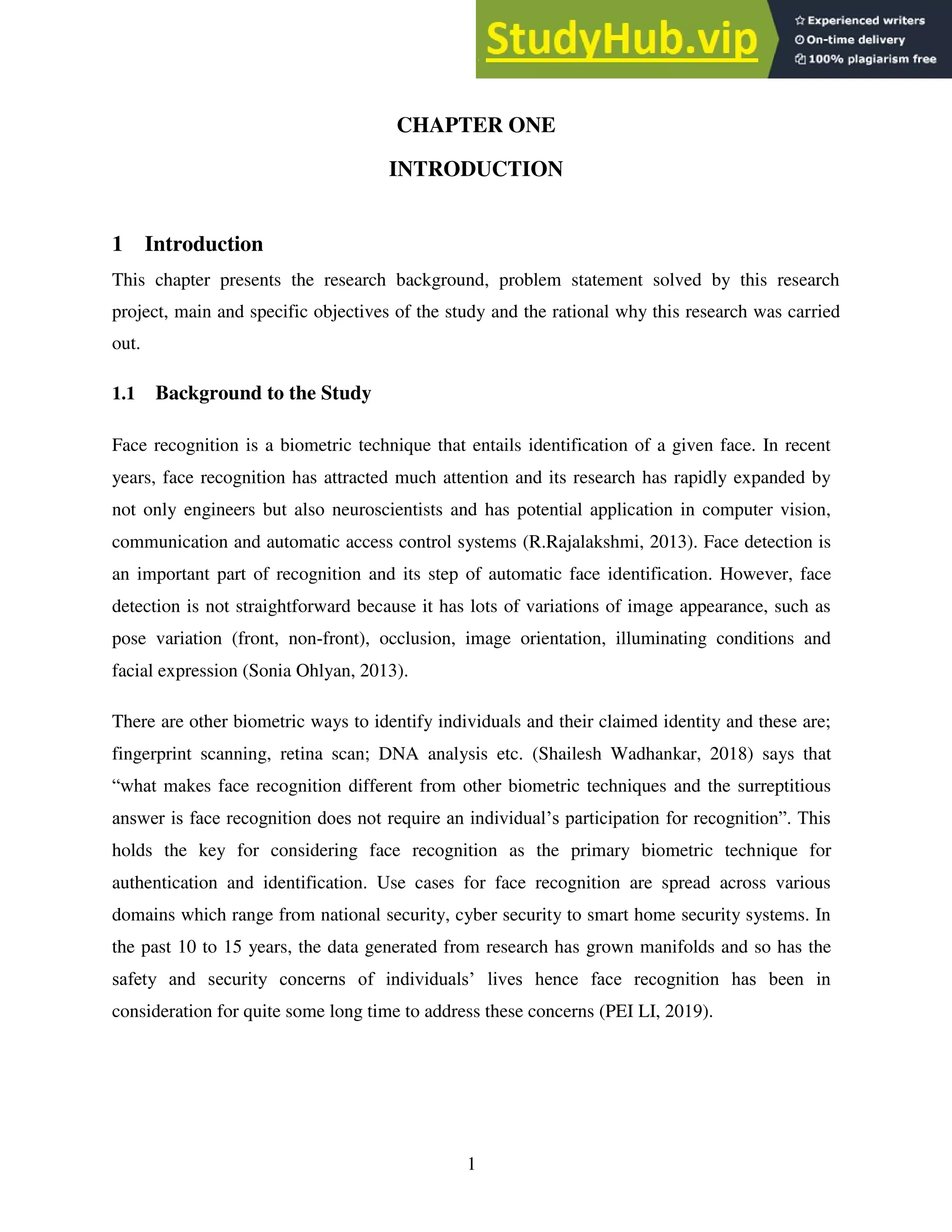 ARTIFICIALLY INTELLIGENT FACE DETECTION AND INVESTIGATION SYSTEM BASED ON OPENCV-FINAL-THESIS ...