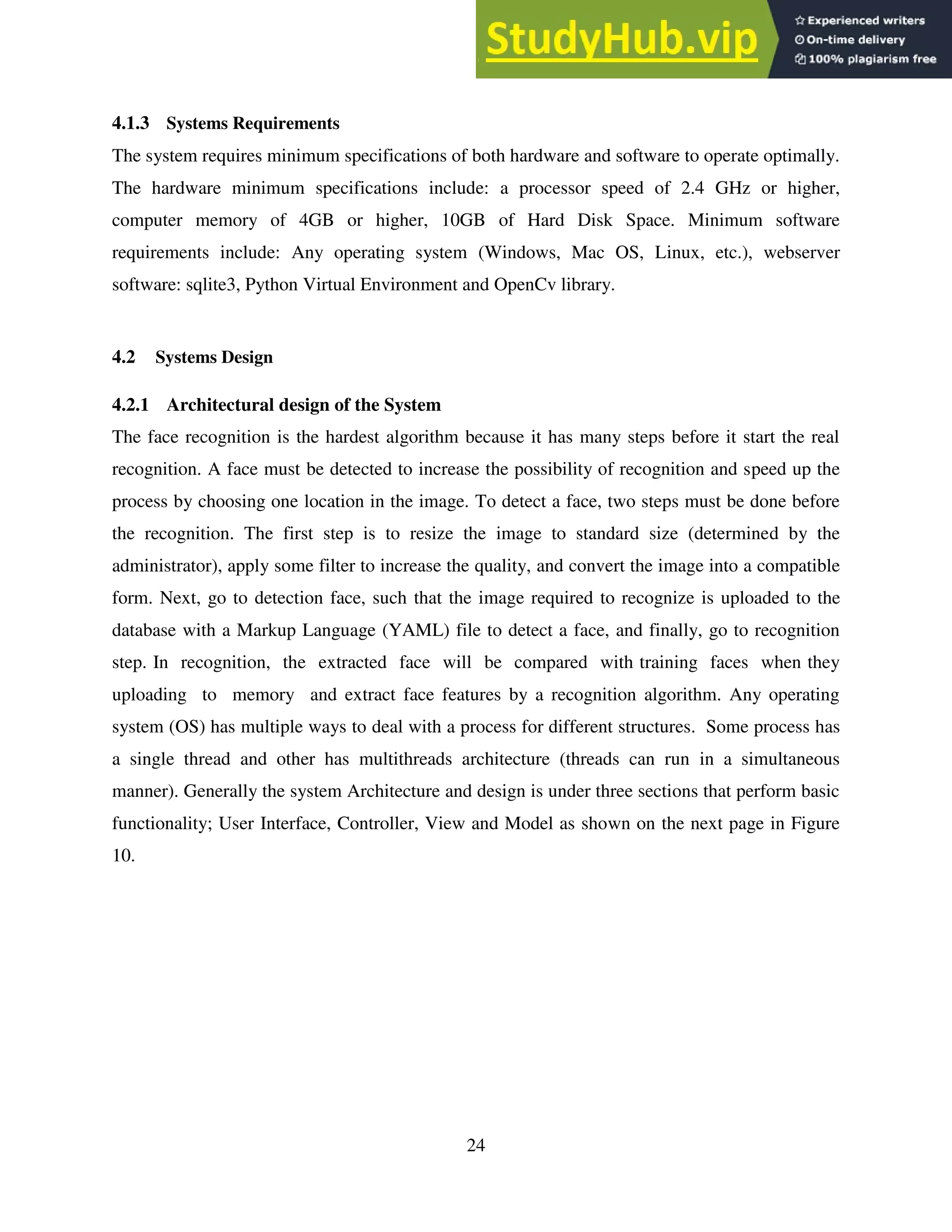 ARTIFICIALLY INTELLIGENT FACE DETECTION AND INVESTIGATION SYSTEM BASED ON OPENCV-FINAL-THESIS ...