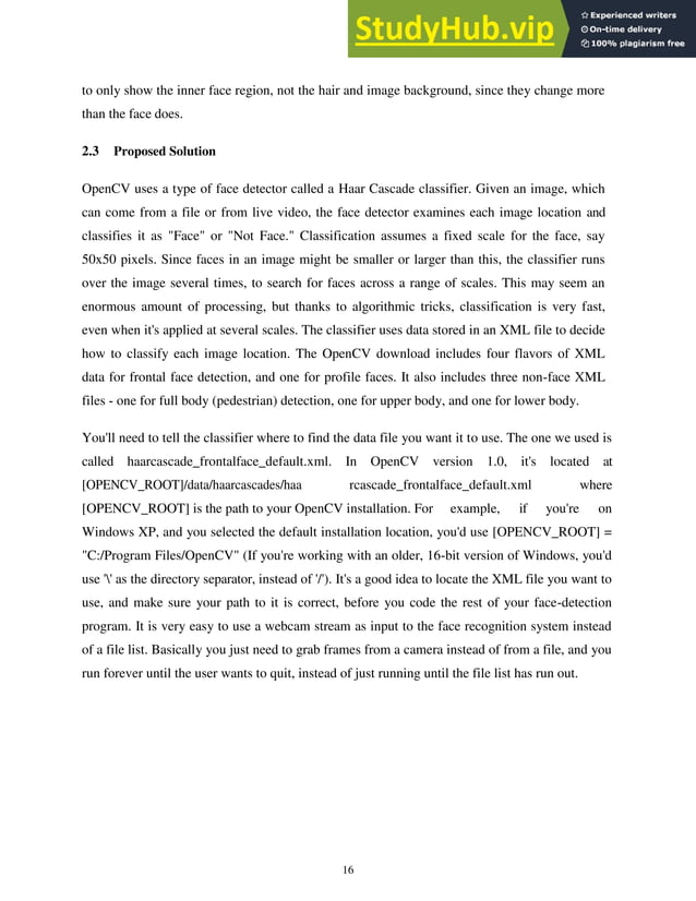 ARTIFICIALLY INTELLIGENT FACE DETECTION AND INVESTIGATION SYSTEM BASED ON OPENCV-FINAL-THESIS ...