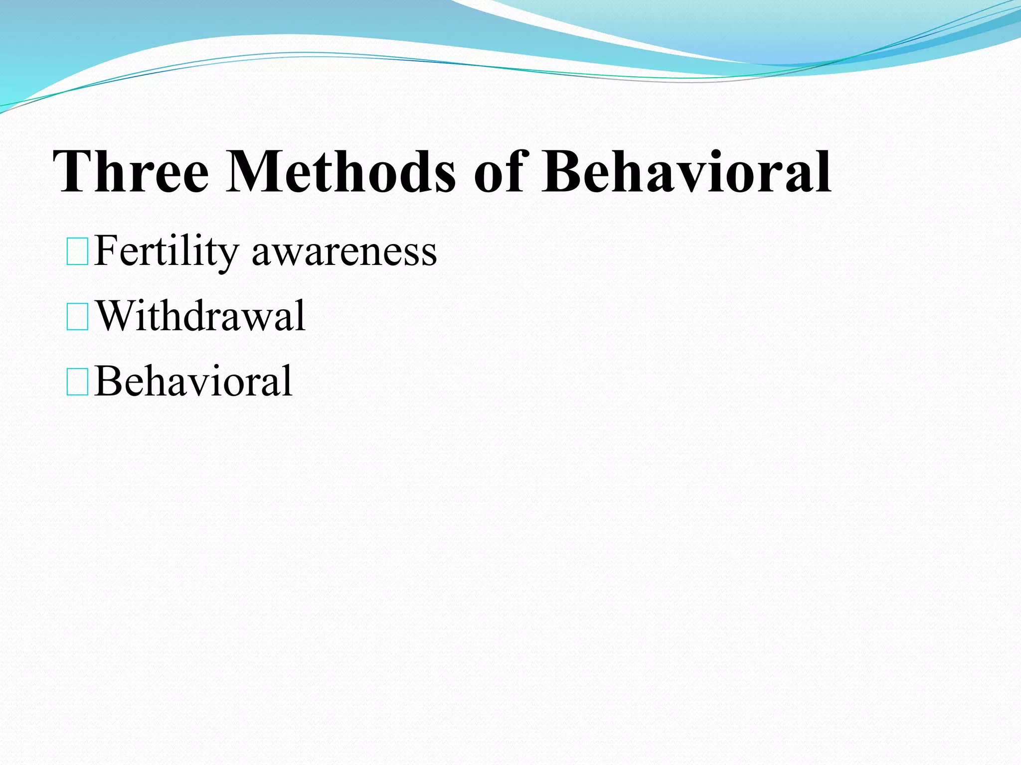 Artificial methods of birth control | PPTX