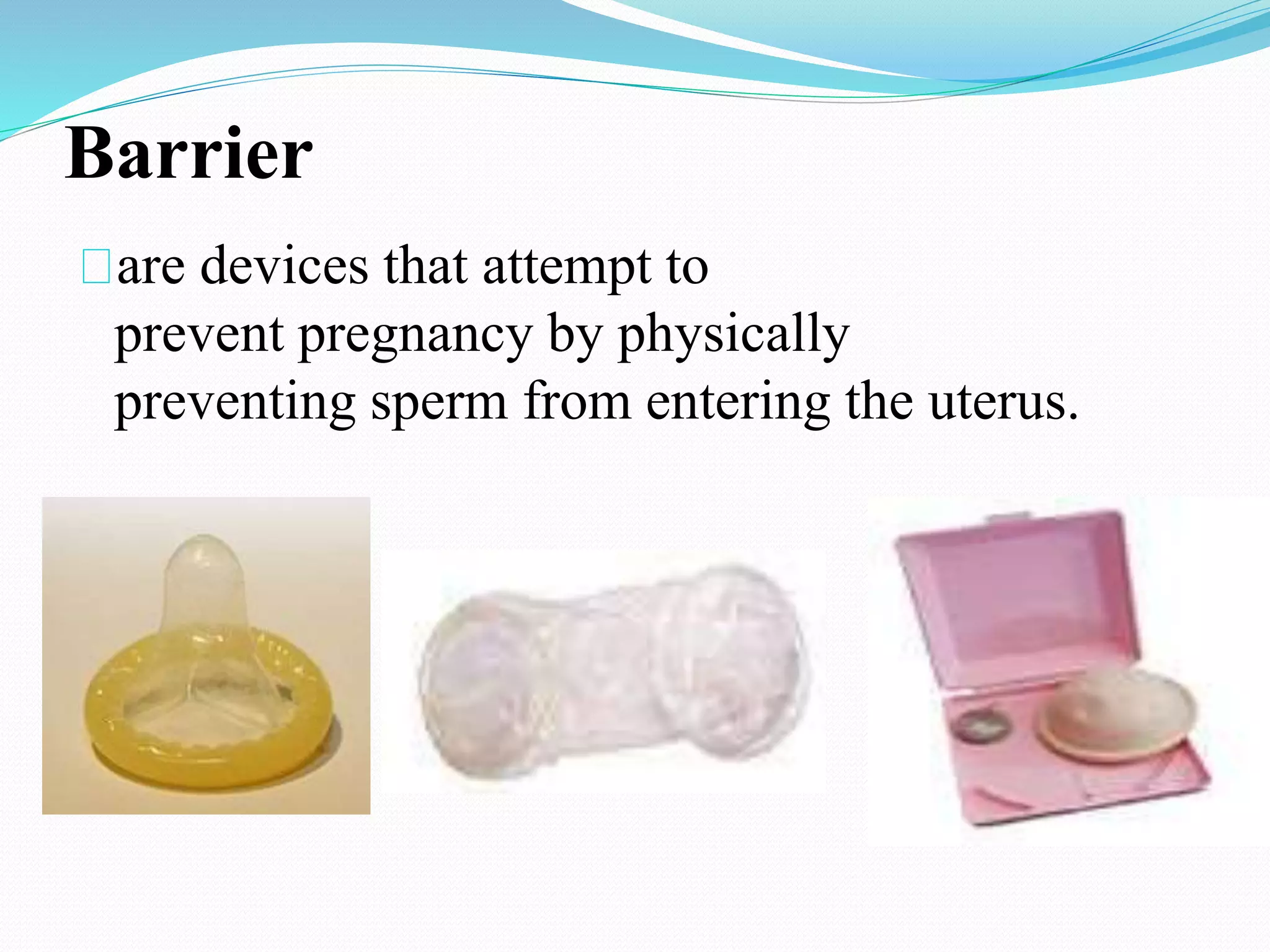 Artificial methods of birth control | PPTX