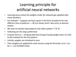Artificial neural network | PPTX